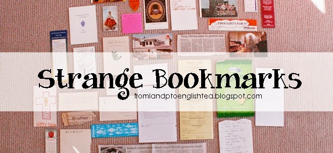 Weird Things Found In Books - Bookmarks - This Splendid Shambles